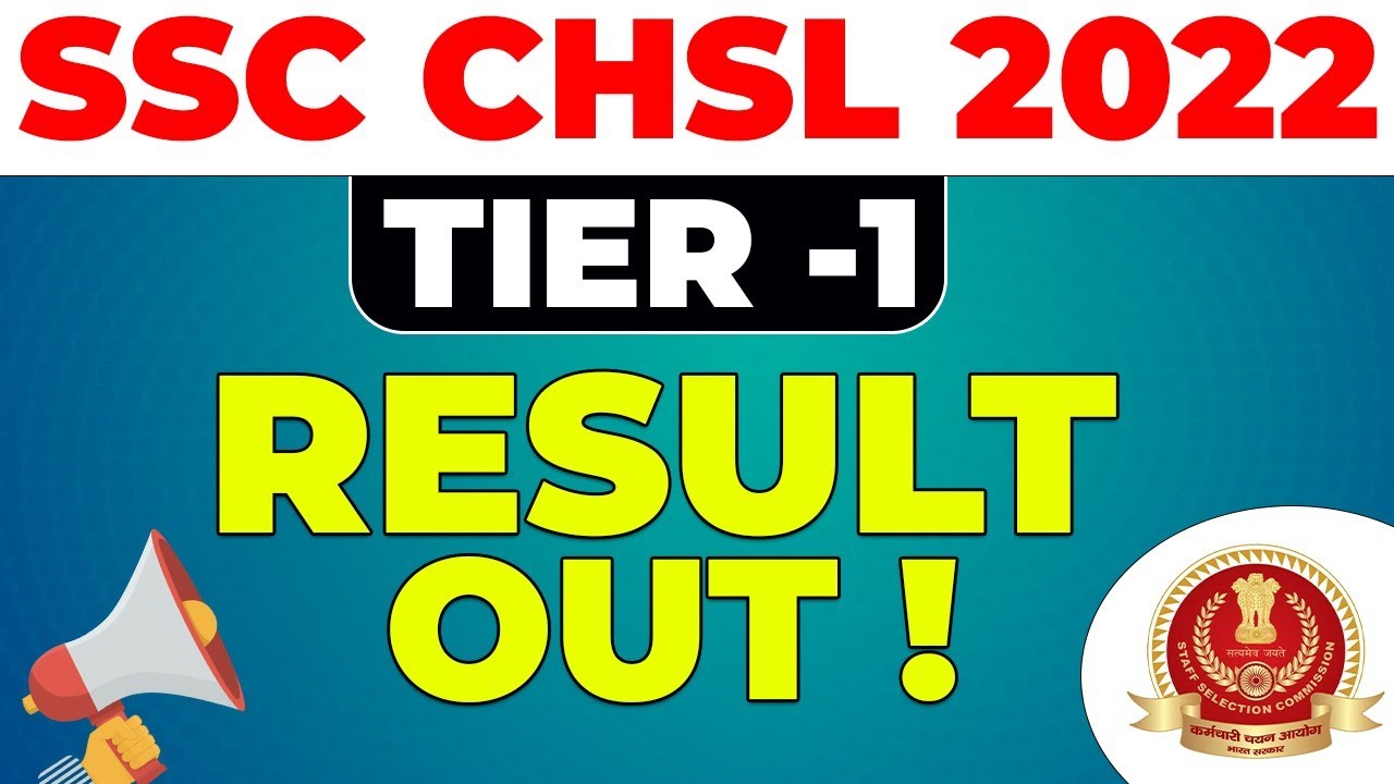 SSC CHSL Result 2023 Out | SSC CHSL Tier 1 Final Cutoff 2023 | How to ...