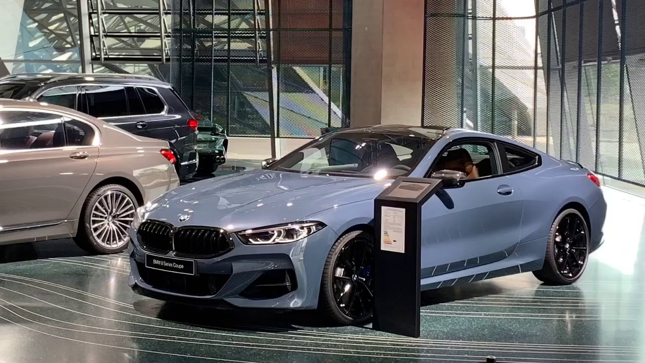 Bmw M8 blue competition edition , Munich Germany - YouTube