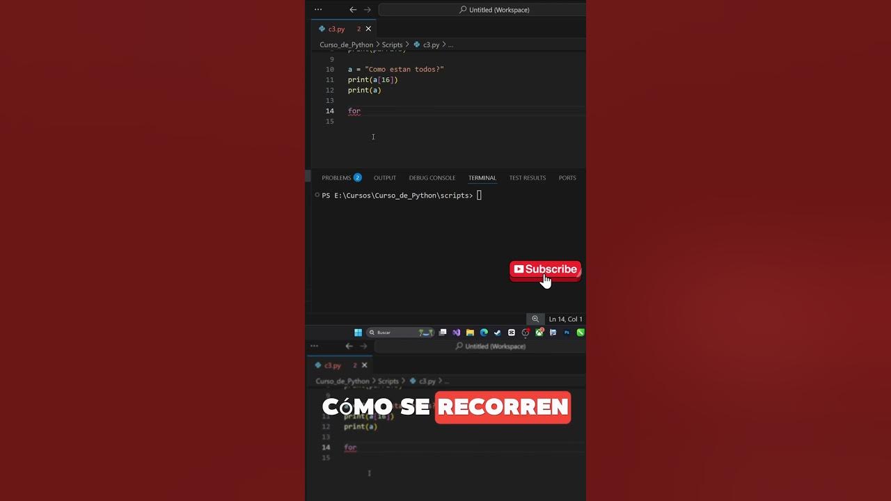 Manejo del FOR en Python #Python #Programación #CursoPython #ResumenEnVivo - YouTube