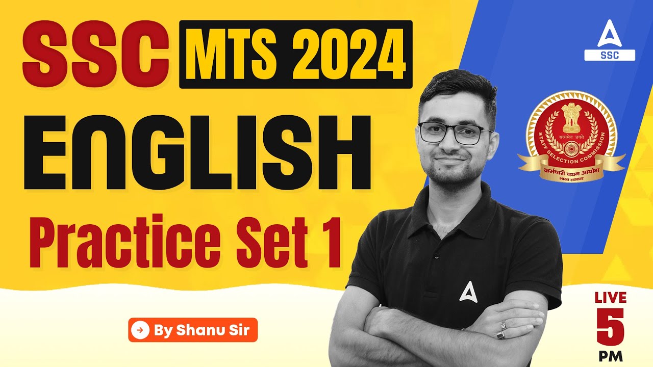 SSC MTS 2024 | SSC MTS English Classes by Shanu Rawat | SSC MTS English ...