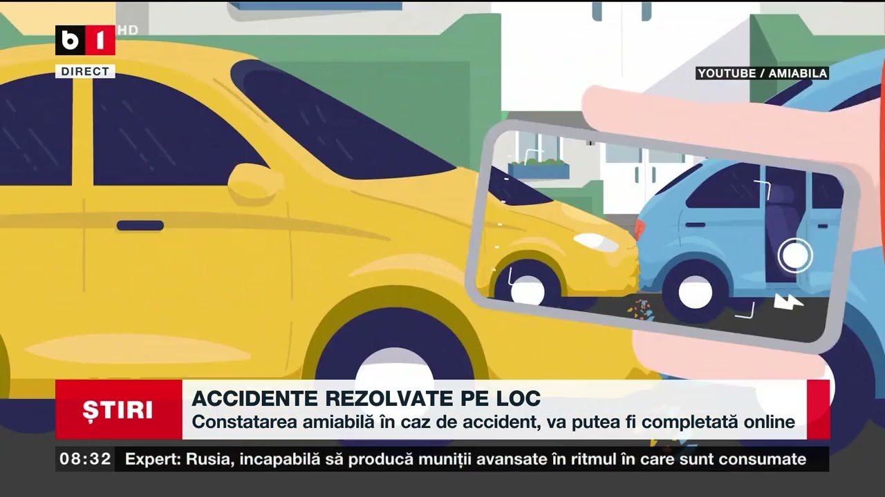 CONSTATAREA AMIABILĂ, APLICAȚIE ONLINE AMIABILA_Știri B1_16 oct 2022 ...