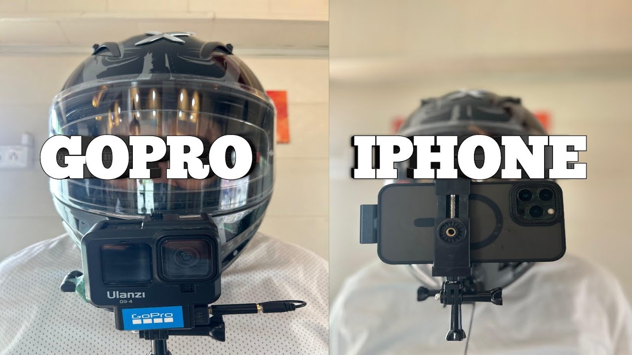 iPhone vs GoPro HERO 12 FULL COMPARISON for MOTO VLOG | WHICH GOPRO TO ...
