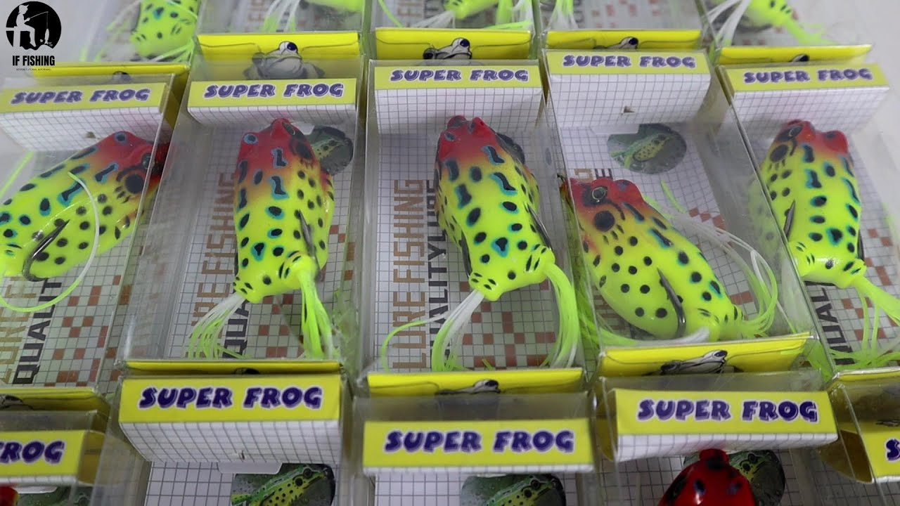 SOFT FROG untuk Mancing CASTING di Sungai dan Rawa| Umpan Casting ...