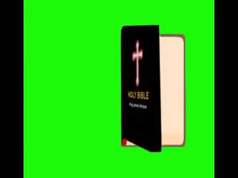 Green screen bible opening - YouTube