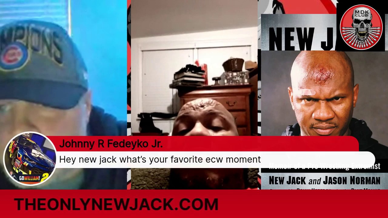 ECW LEGEND NEW JACK JOINS THE DEATH HOUR INTERVIEW. - YouTube