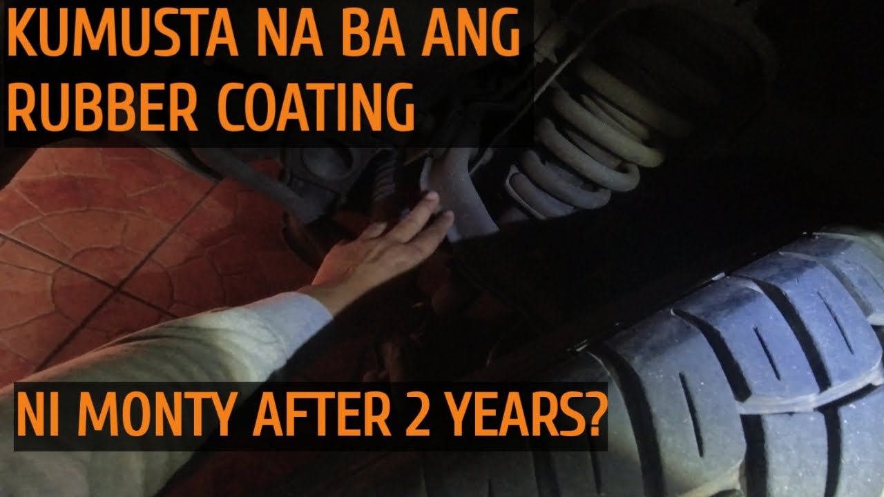 Under Chassis Rubber Coating Update after 2 Years | Is My Monty Rusted ...