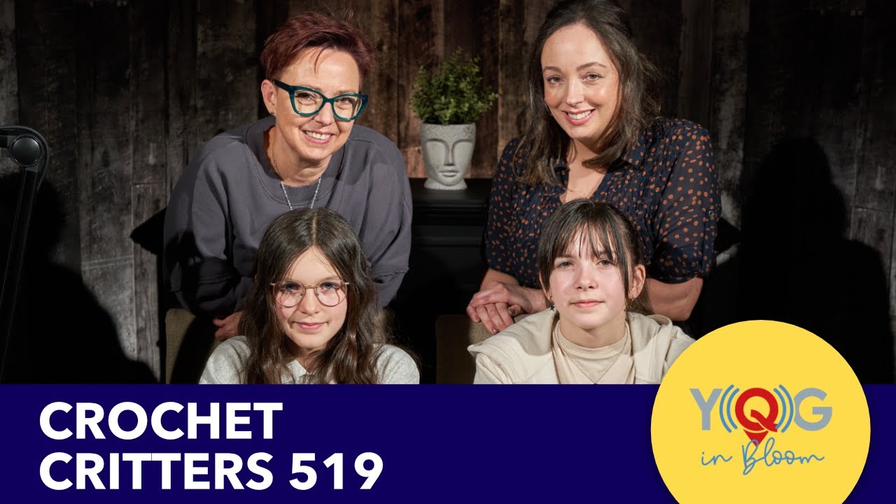 Crochet Critters 519 with Maya & Avery & Dianne Clinton, The Hook ...