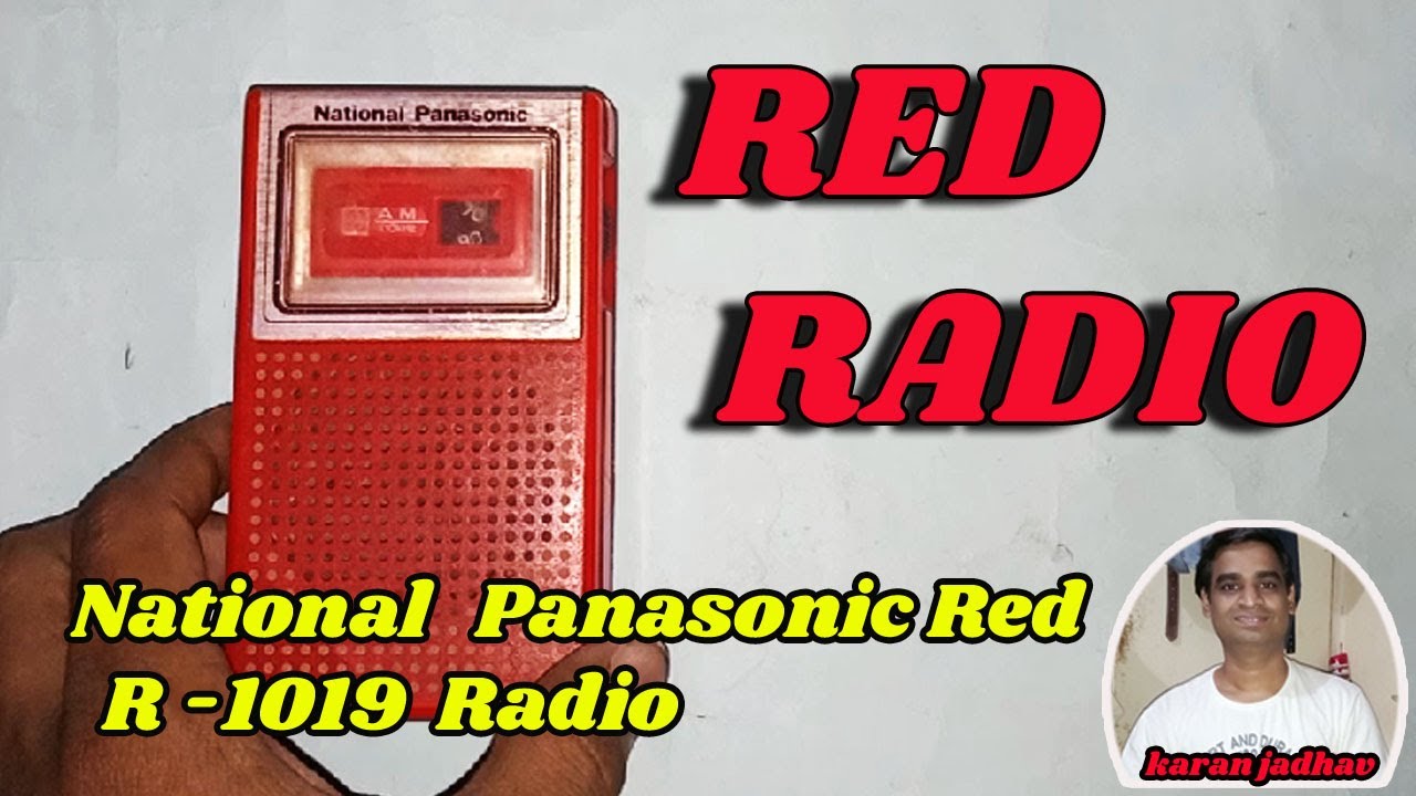 Red Radio National Panasonic R - 1019 - YouTube