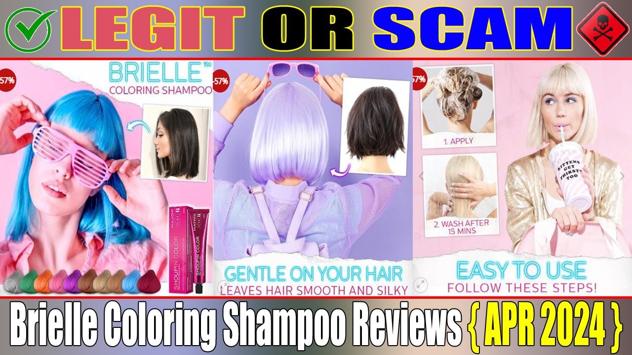 Brielle Coloring Shampoo Reviews (Apr 2024) Is It a Legit Seller? Watch ...