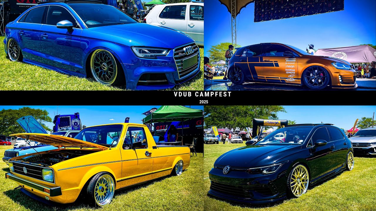 THE HOTTEST CAR/STANCE SHOW IN SA | VDUB CAMPFEST 2025 | IN 4K 🔥 - YouTube