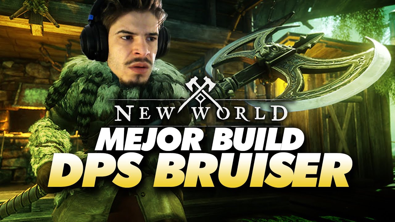 BUILD para DPS/TANK con GRAN HACHA Y MARTILLO 🔥 New World - YouTube