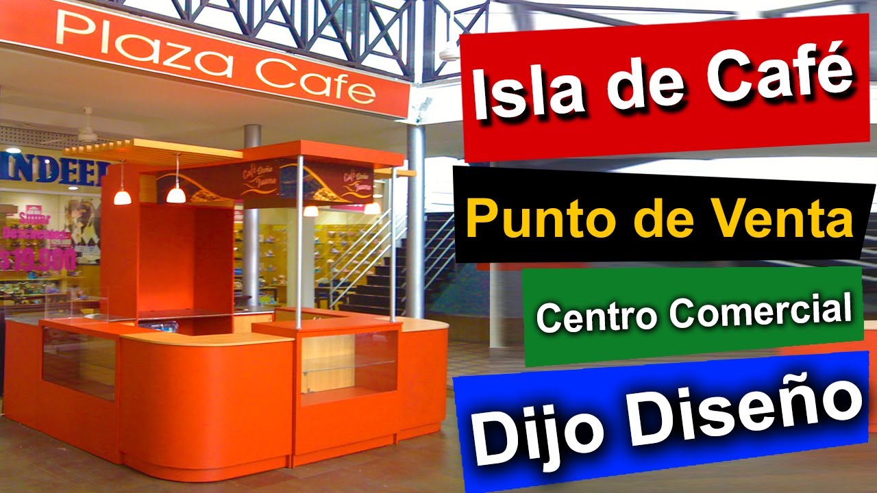 Kioscos y casetas en isla para venta de café y comidas - YouTube