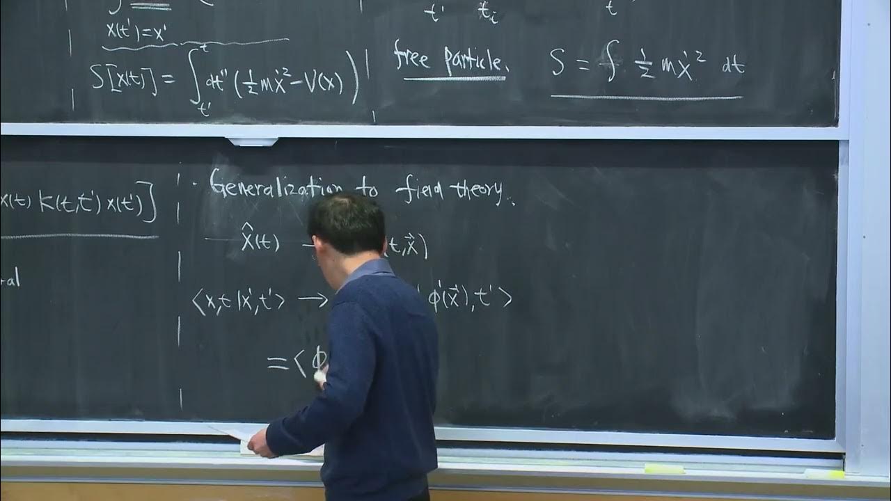 Lecture 9 Path Integral Formalism For Qft Computation Of Time Ordered Correlation Functions