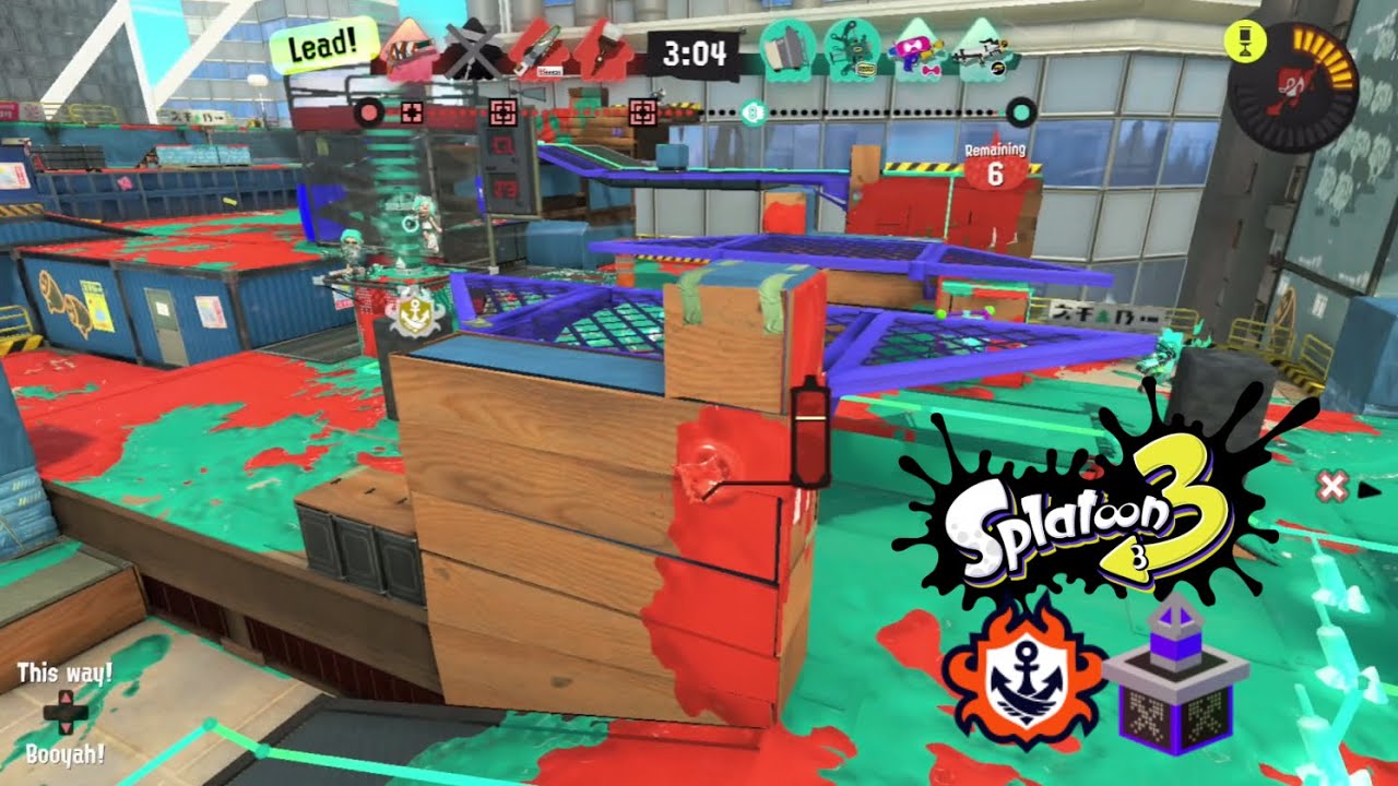 Splatoon 3 Anarchy Battle (Series) (Tower Control) gameplay #6 - YouTube