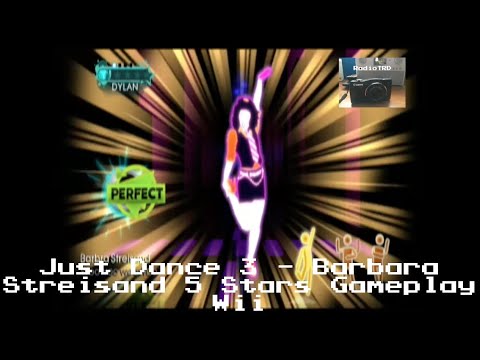 Just Dance 3 - Barbara Streisand 5 Stars Gameplay Wii