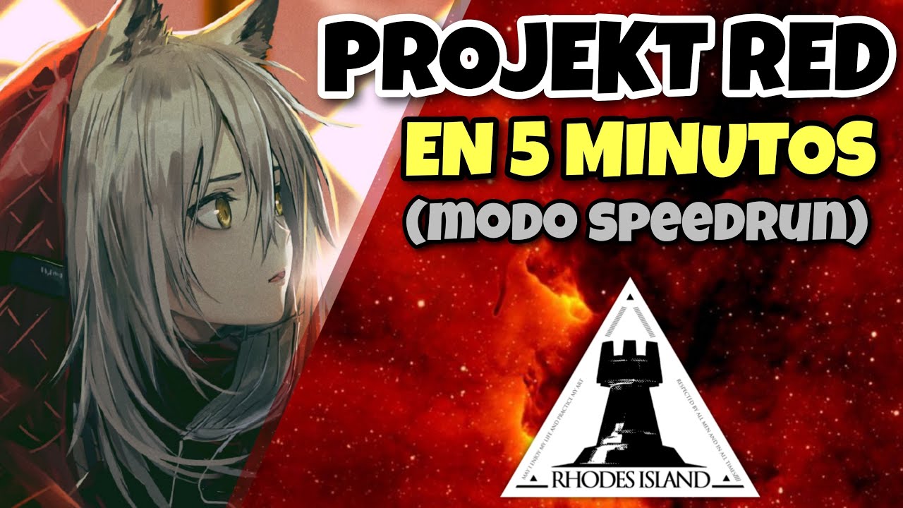 PROJEKT RED EN 5 MINUTOS!🐺(modo Speedrun) || Resumen de personaje ...