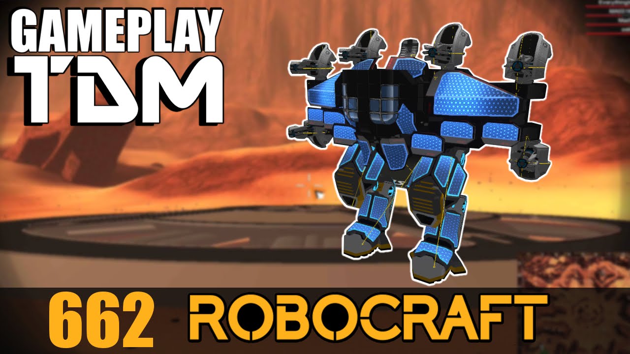 Robocraft Gameplay TDM 'Sphinx' MK10 Shielded Plasma Mech - YouTube