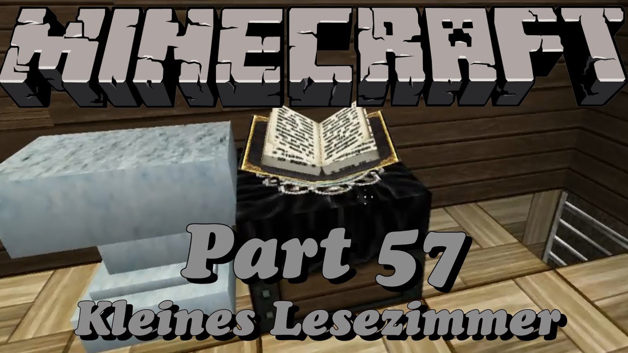 Minecraft #57 - Kleines Lesezimmer [Fünfstück Challenge] - YouTube