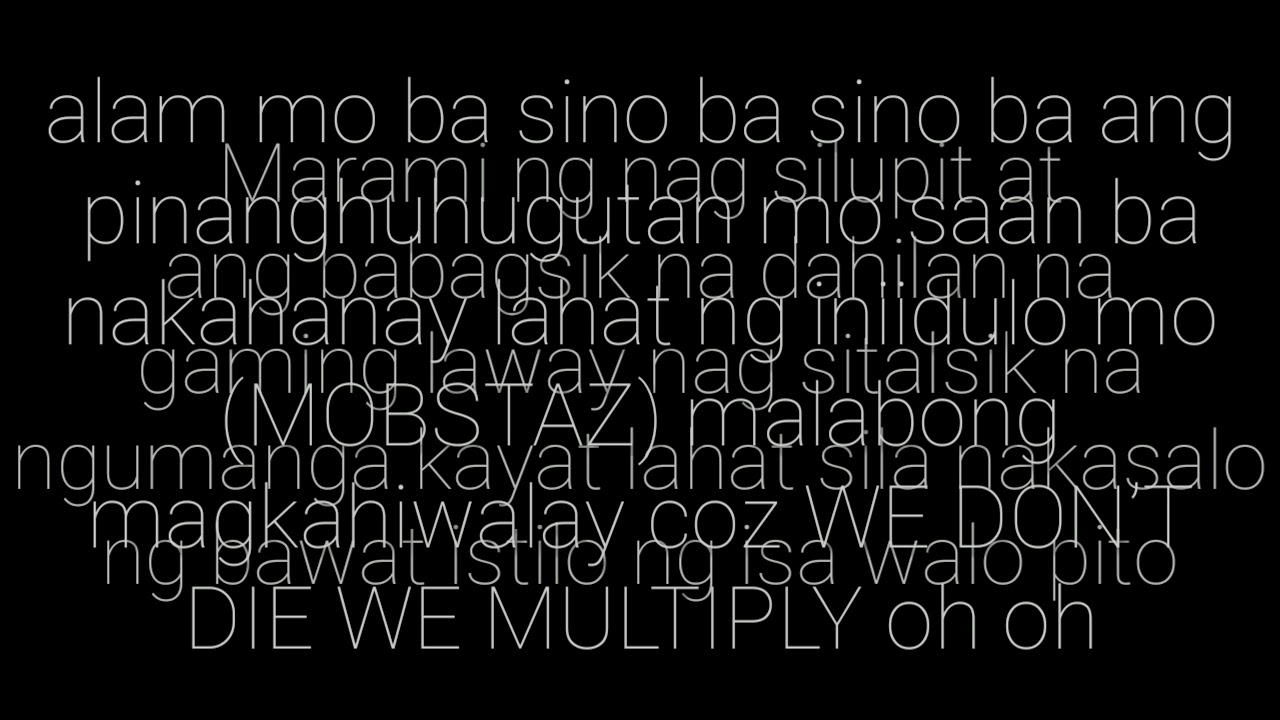 WDDWM (We don't die, we multiply) - 187 Mobstaz Lyrics - YouTube