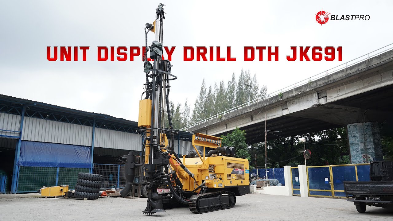UNIT DISPLAY DRILL DTH JK691 - YouTube