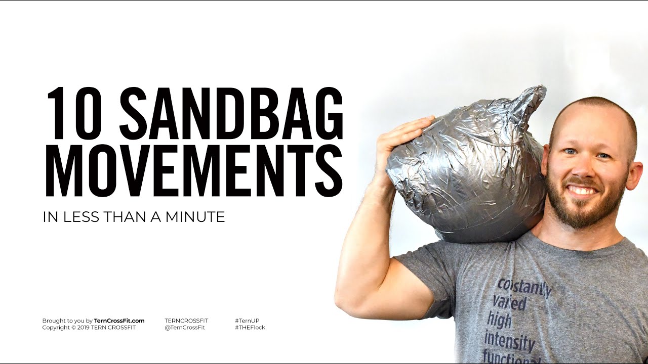 10 Sandbag Movements - YouTube