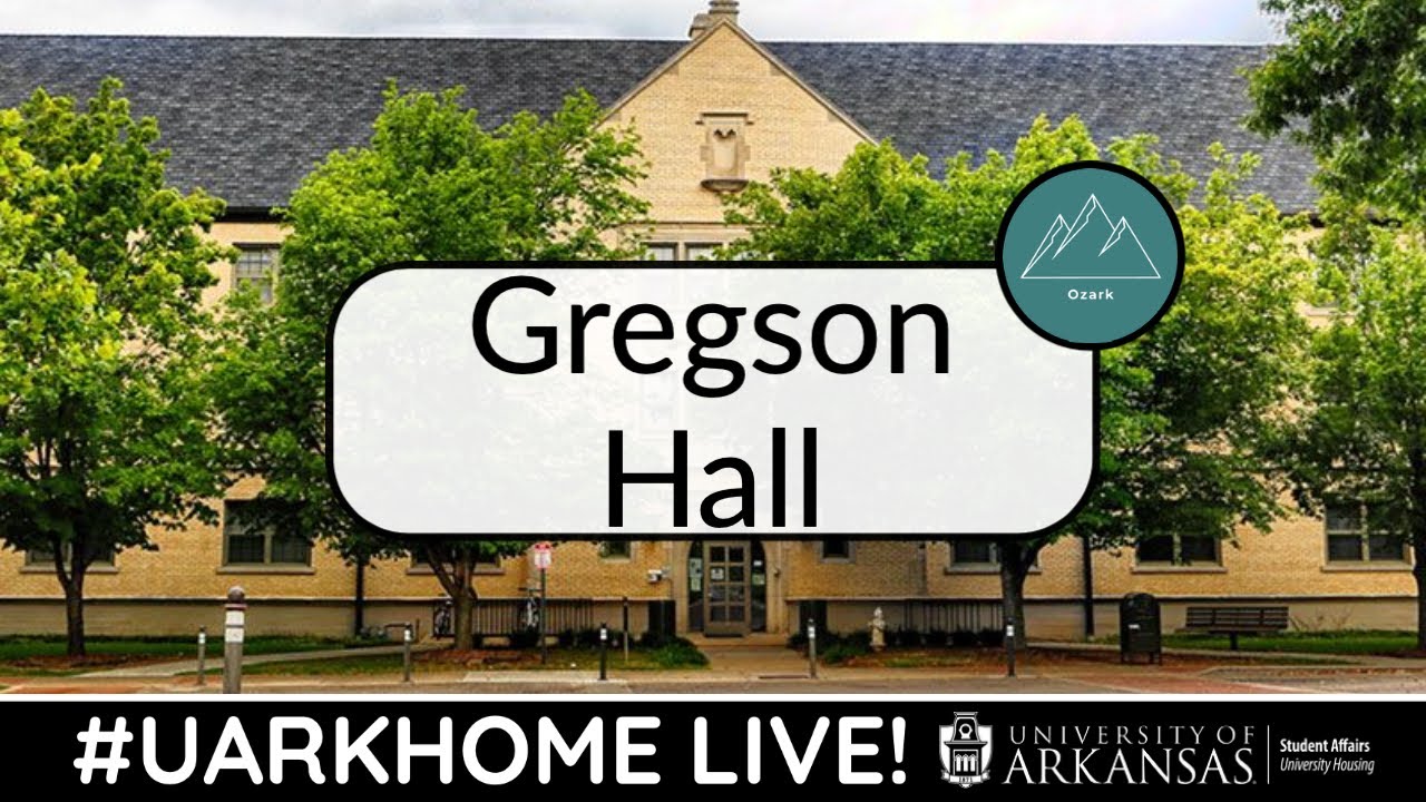 2022 Gregson Hall Tour | #UARKHOME Live! - YouTube