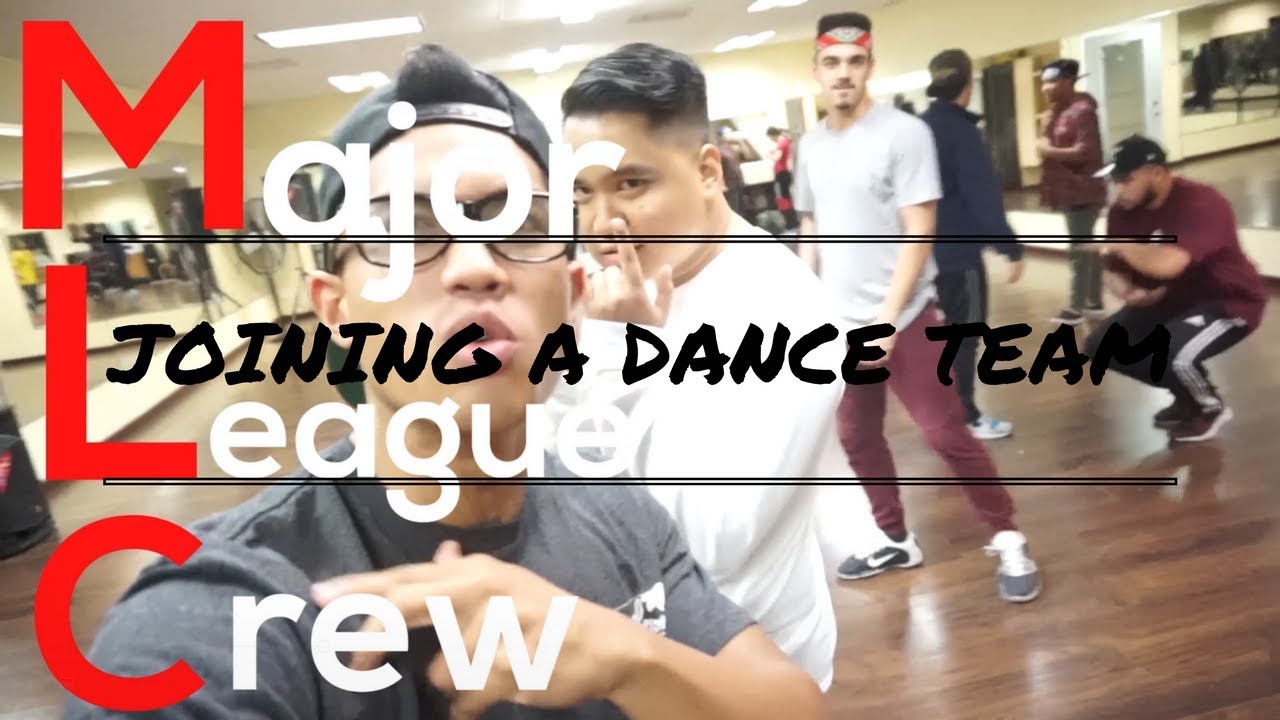 Joining a dance team "MLC MAJOR LEAGUE CREW" - YouTube