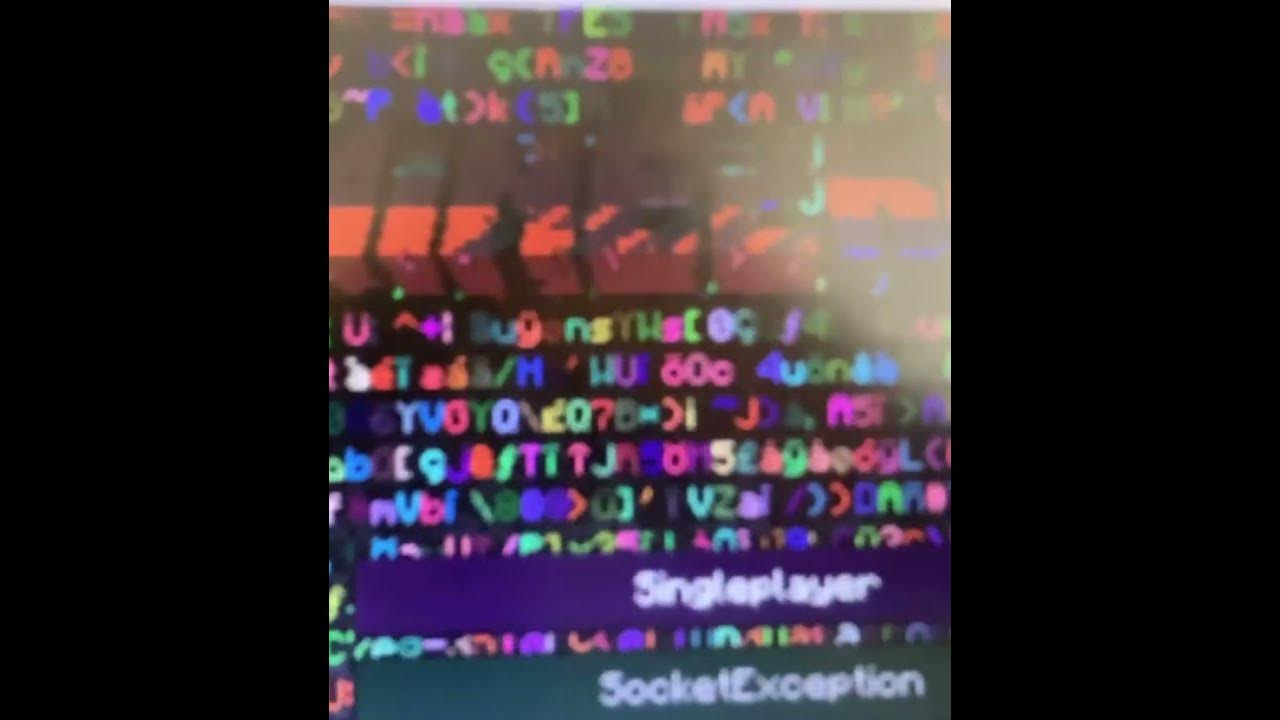 I got the most cursed version of Minecraft (Error 422) #shorts - YouTube