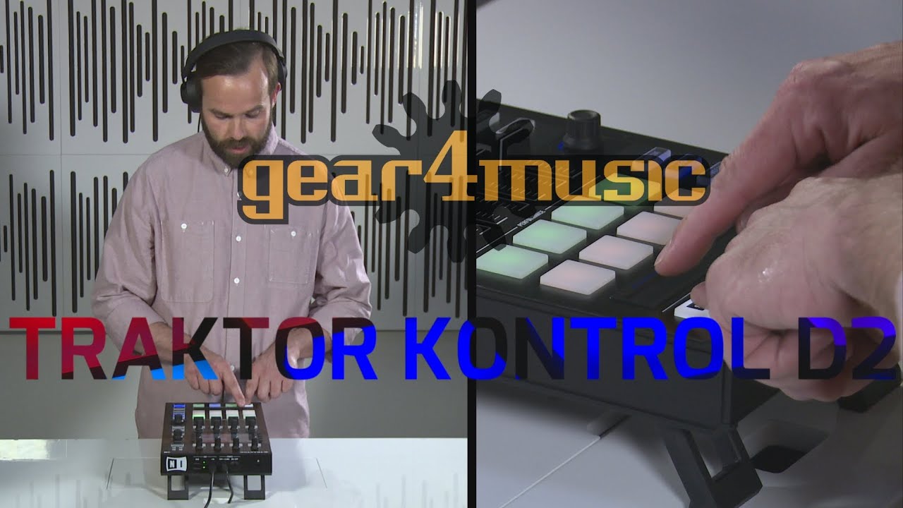 Native Instruments Traktor Kontrol D2 Controller and New Stems - YouTube