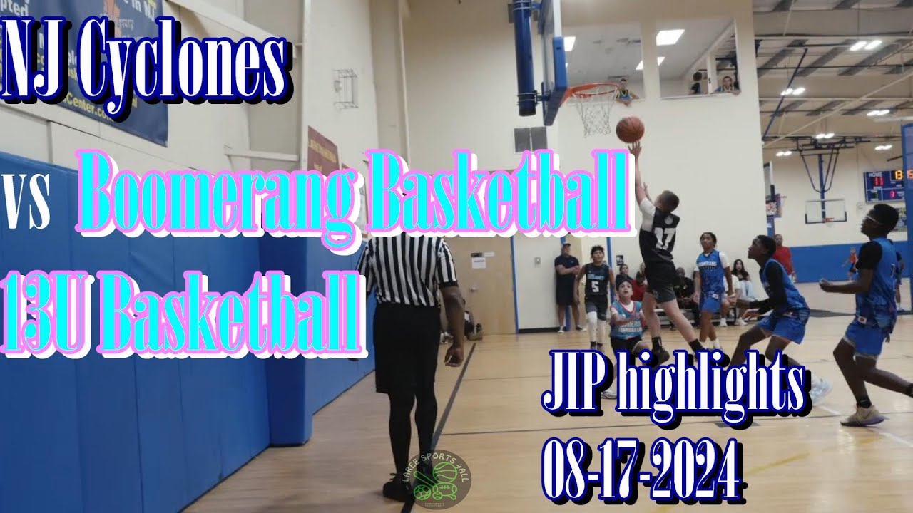 13U Basketball Boomerang Basketball Academy vs NJ Cyclones 08-17-2024 ...