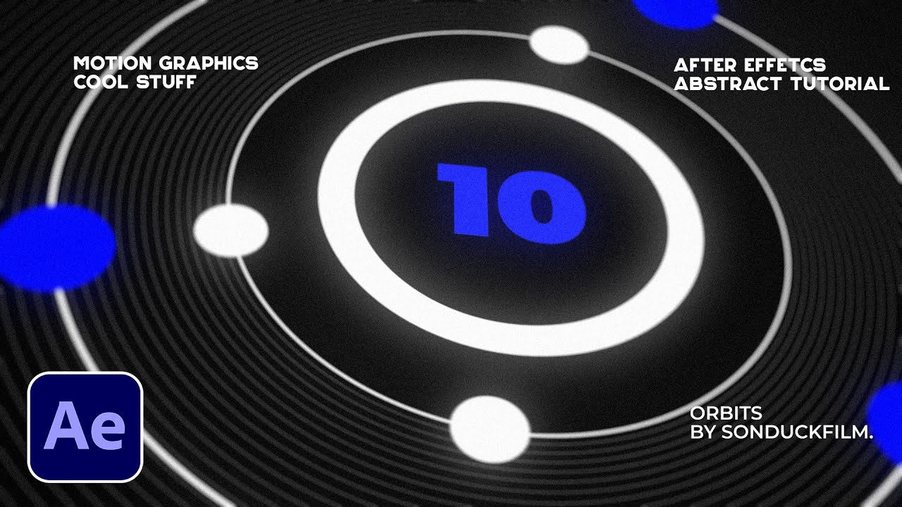 5 Pro Visual Orbital Motion Graphics in After Effects - YouTube