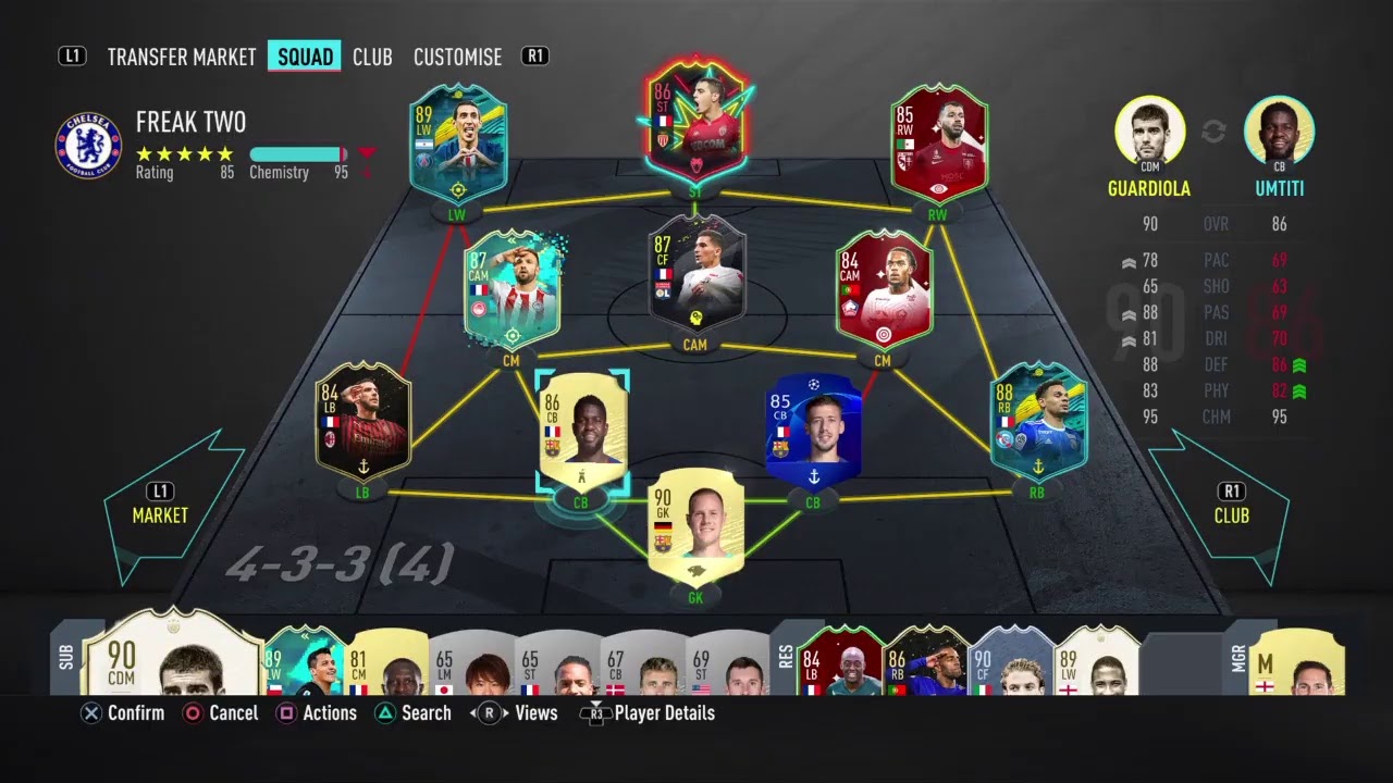 FIFA 20- SQUAD UPDATE V4 - YouTube