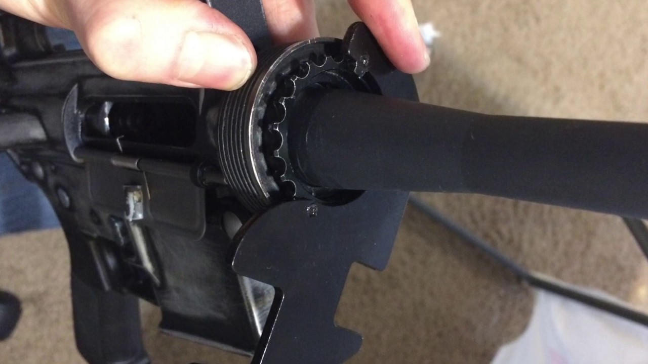 Permanent WE M4 Series GBB Barrel Wobble Fix - YouTube