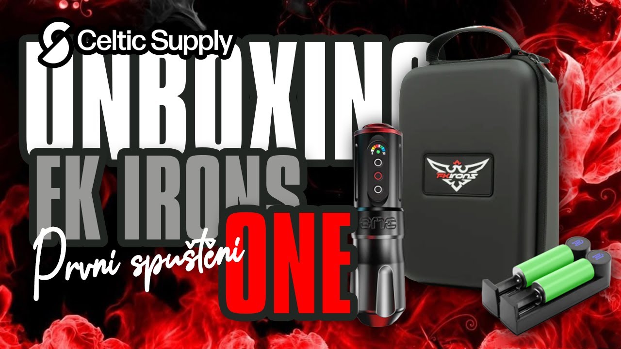 UNBOXING | první nastavení a spuštění strojku FK Irons ONE | Celtic ...