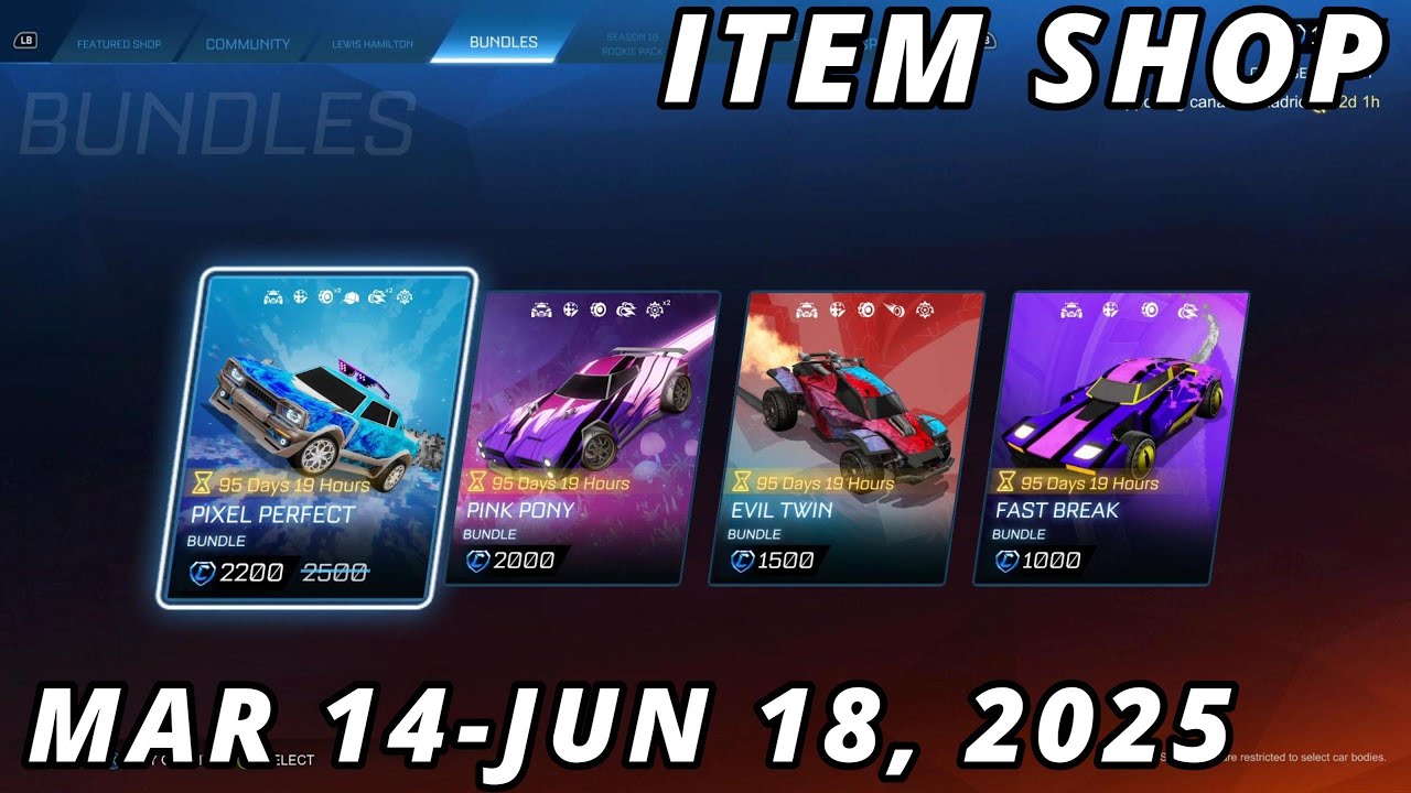 ROCKET LEAGUE SEASON 18 CAR BUNDLES! - YouTube