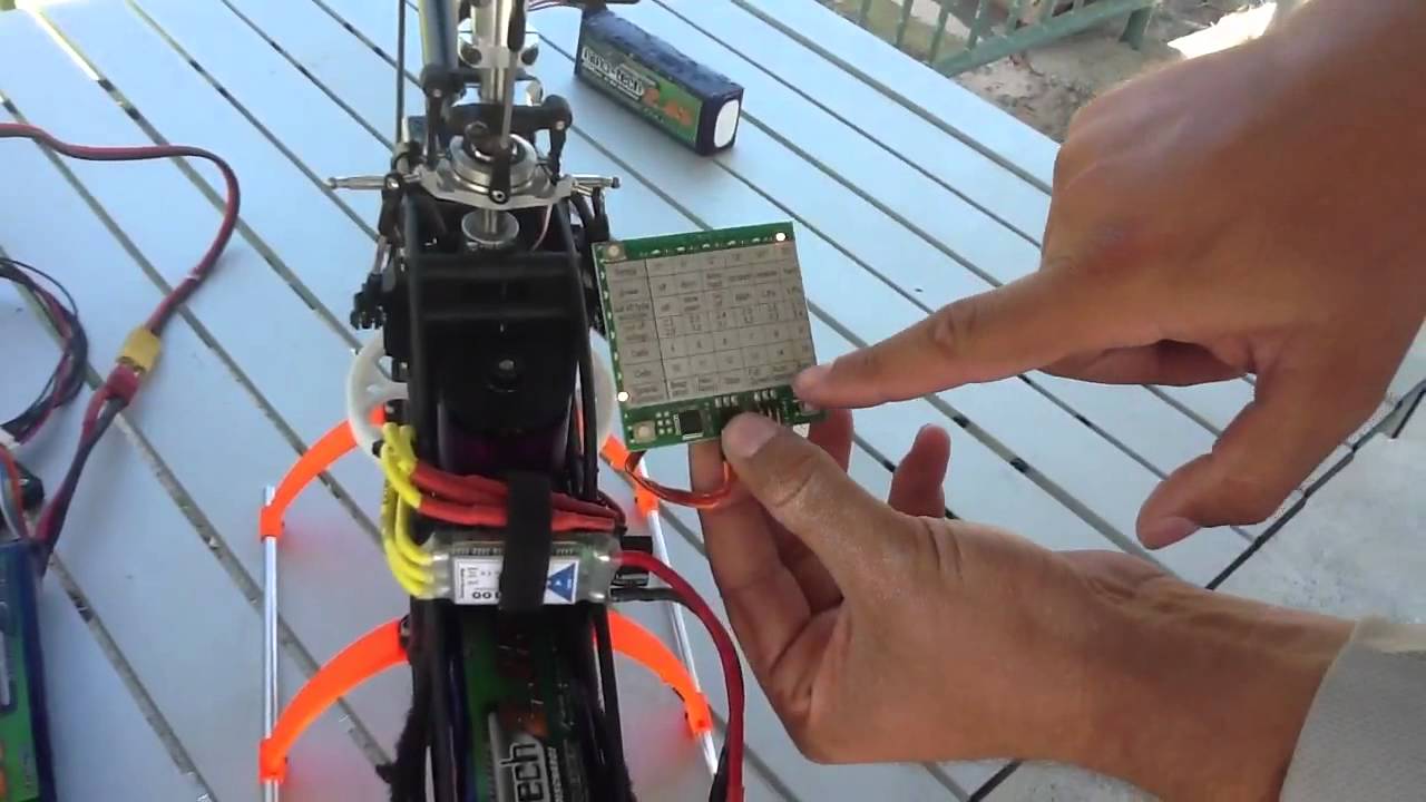 Tim Brookman on programming the YGE esc's with the program - YouTube