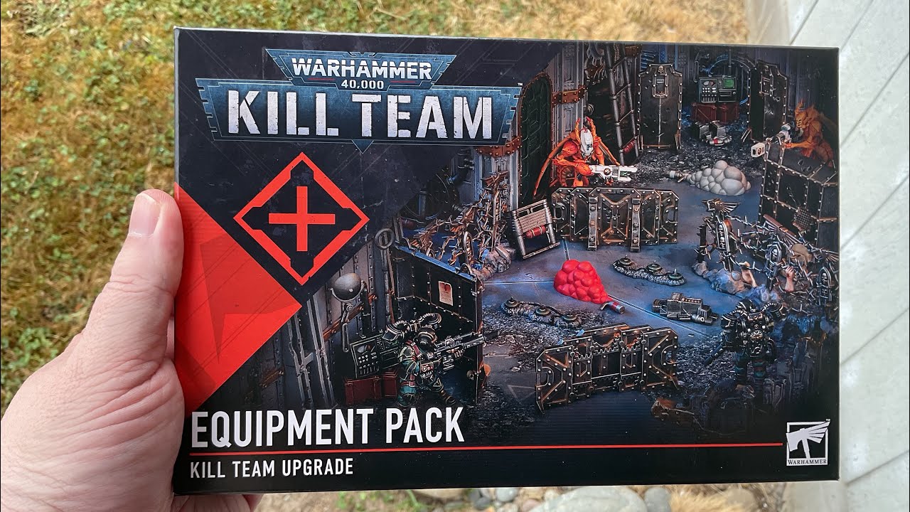 Warhammer 40k Kill Team Equipment Pack Unboxing - YouTube