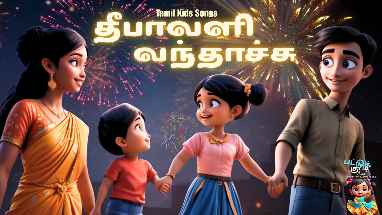 தீபாவளி வந்தாச்சு | Deepavali Vandhachu #diwali #cartoon #animation # ...
