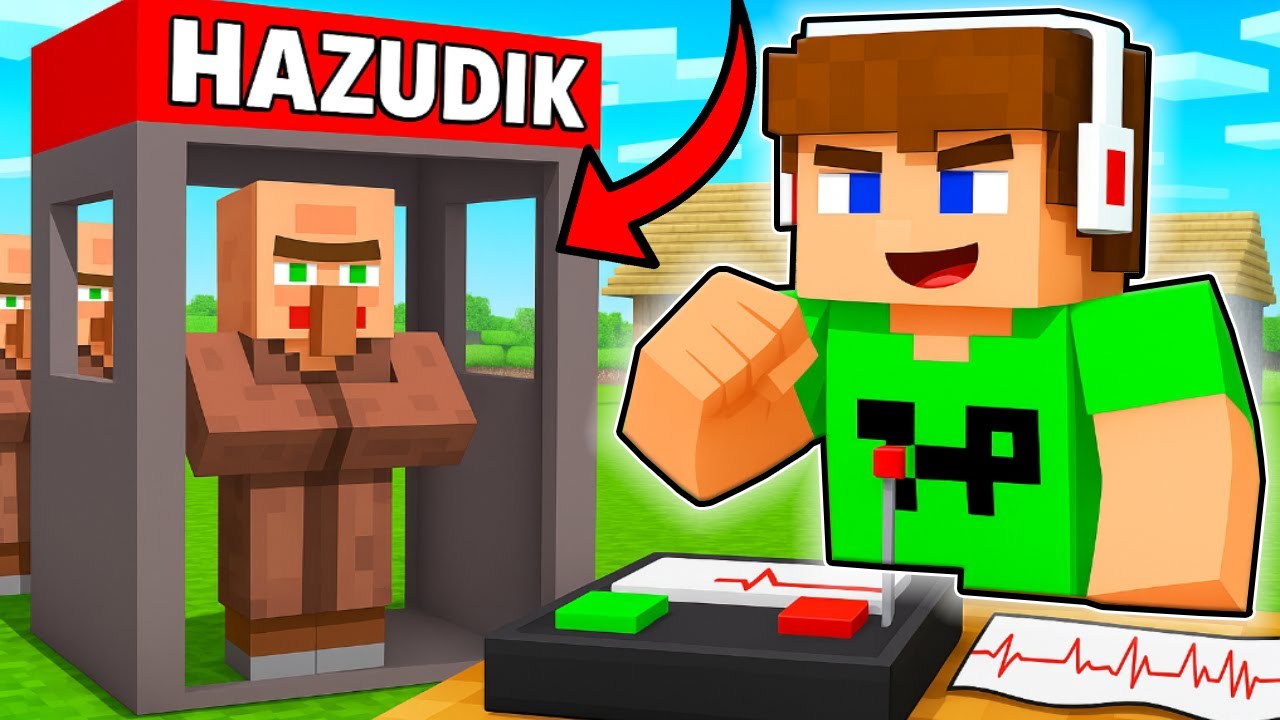 HAZUDIK VAGY IGAZAT MOND A FALUSI A MINECRAFT-BAN! 😱 - YouTube