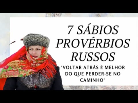 8 SÁBIOS PROVÉRBIOS RUSSOS - YouTube