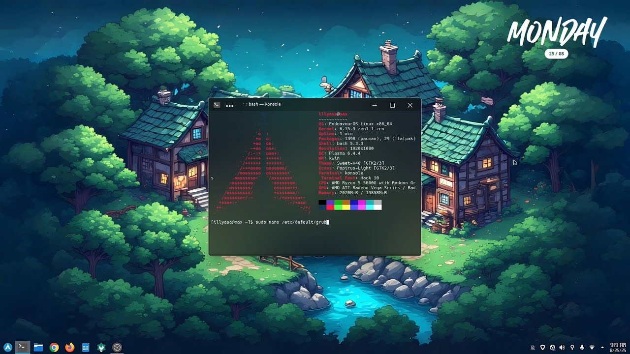 How to Easily Hide GRUB on Linux(Arch Based Distro) - YouTube