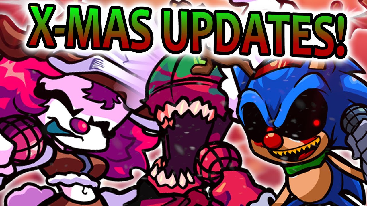 VERY HOLLY JOLLY FNF UPDATES ARE HERE!! FNF XMAS UPDATES!! - YouTube