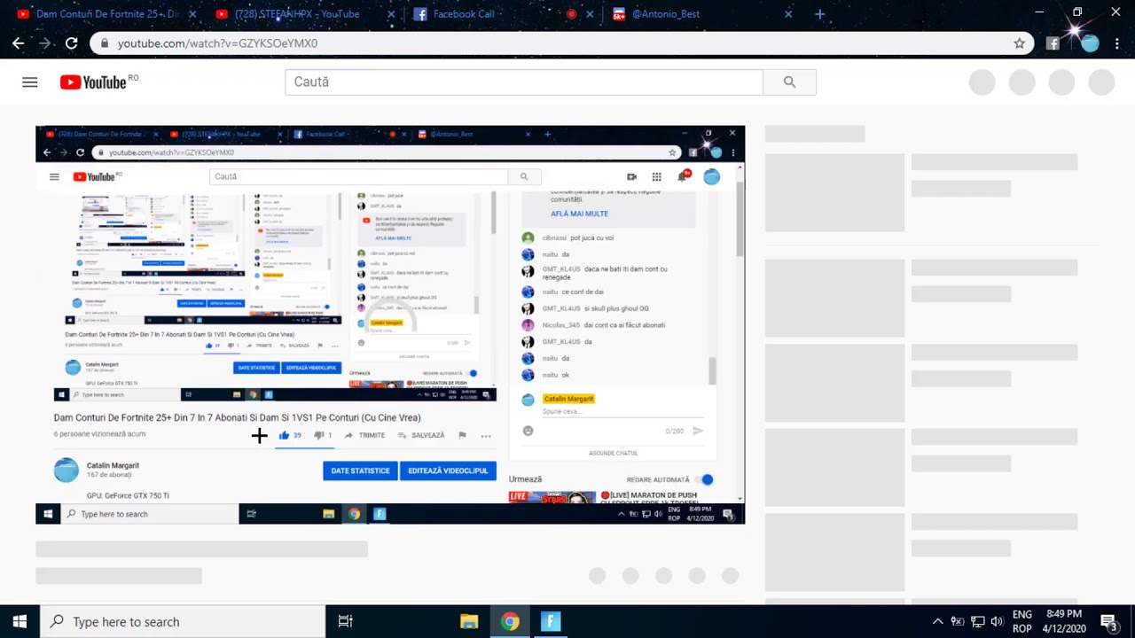 Dam Conturi De Fortnite 25+ Din 7 In 7 Abonati Si Dam Si 1VS1 Pe ...