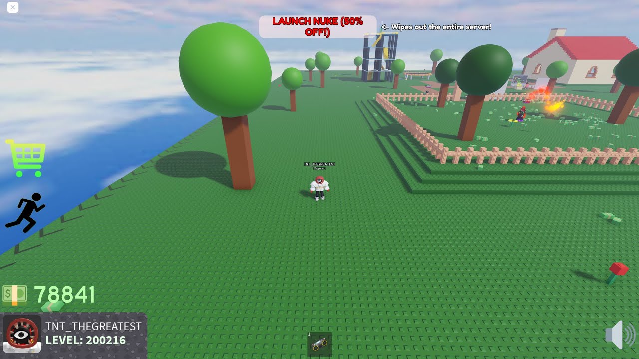 Roblox but every second you level up covering the update and reaching ...
