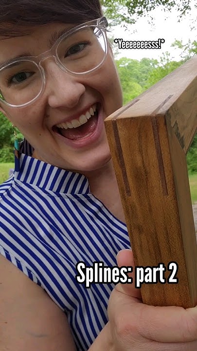 Splines Part 2 - making them in action #diywoodworking #diy #woodworkingprojects #woodworker ...