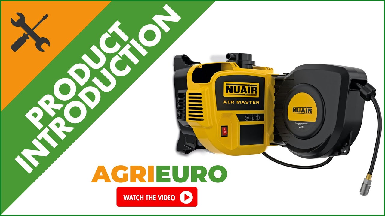 Nuair Air Master Wall Mounted Air Compressor - Product overview - YouTube