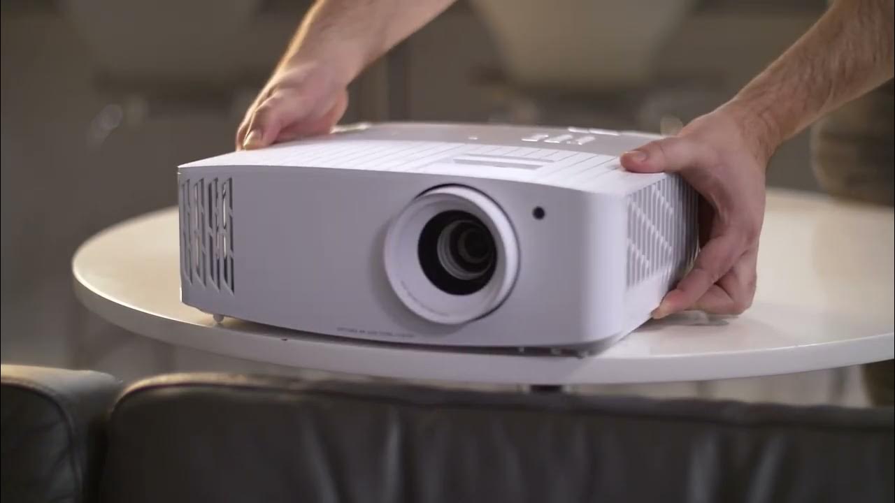 How To Set Up Your Optoma Projector - YouTube