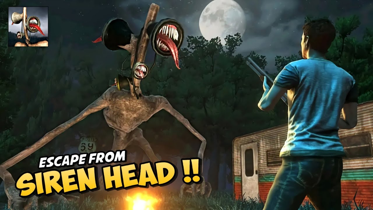 ESCAPE FROM SIREN HEAD !! | Siren Head Scary Adventure 3D - YouTube