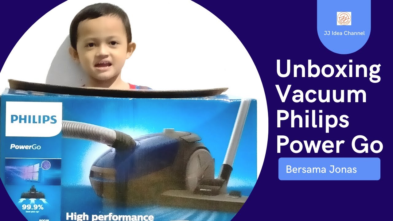 Unboxing Vacuum Cleaner Philips PowerGo - YouTube