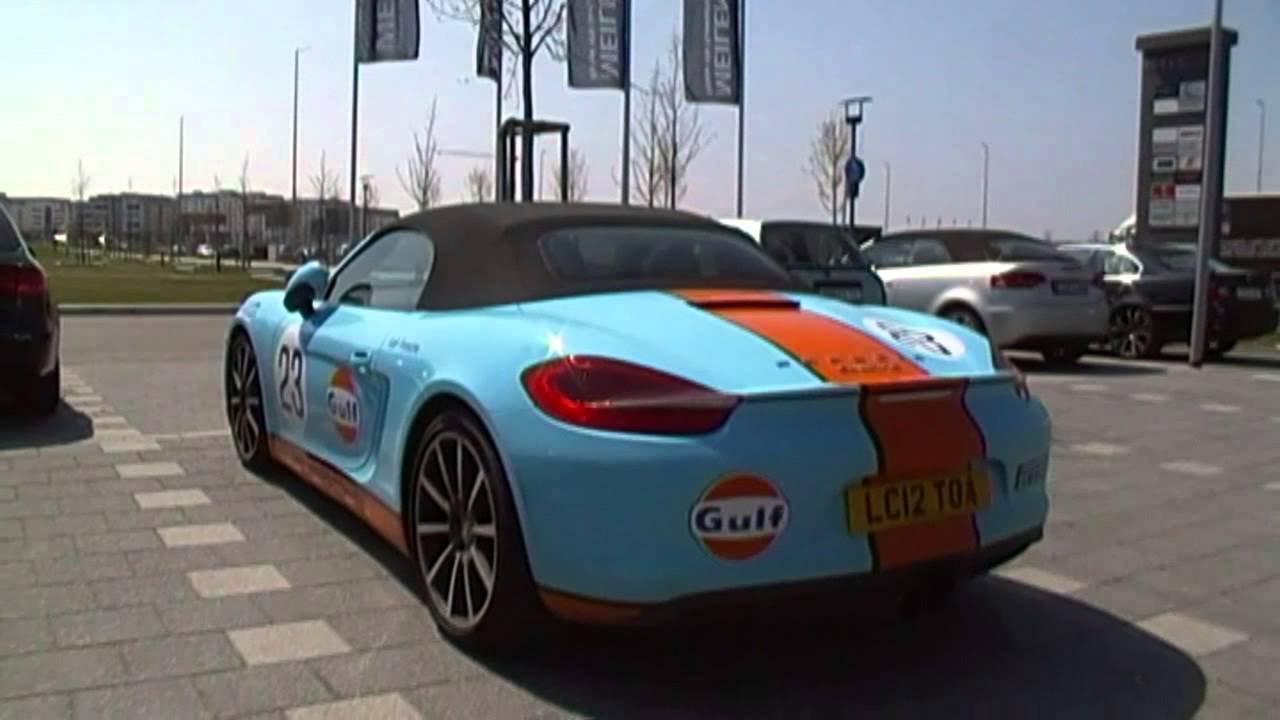 Gulf Porsche Boxter S - YouTube